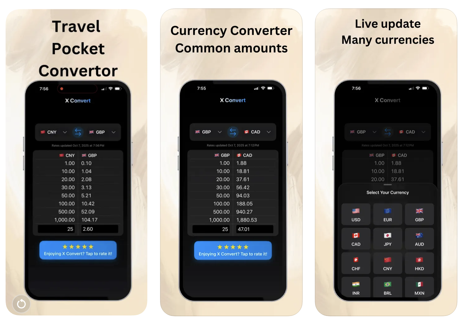 X Convert - Fast, Accurate Currency Converter